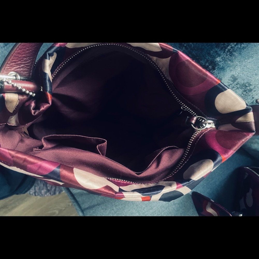 Vintage Authentic Coach Pop Art Satchel/Hobo Bag - Gem